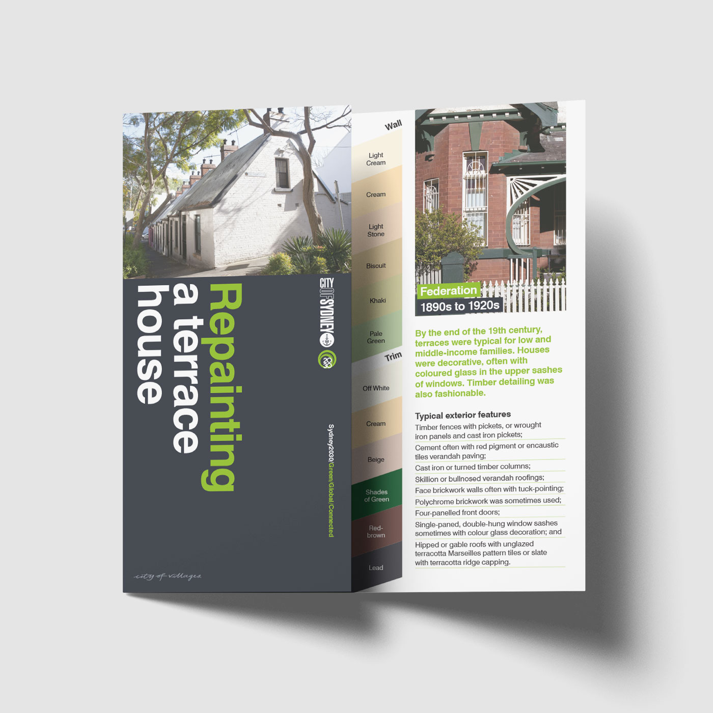 Council heritage guide design for City of Sydney | Kollectiv Studio